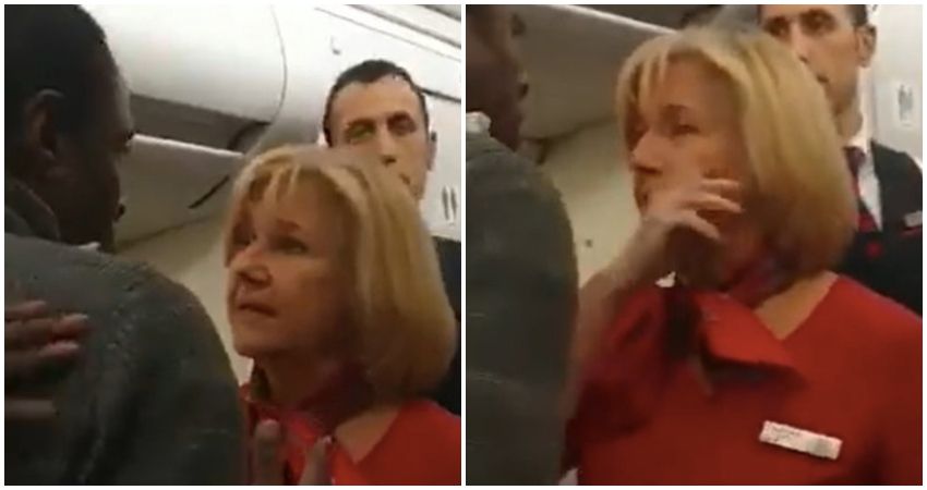 Passenger Slaps Flight Attendant In The Face During Heated Row Over ...