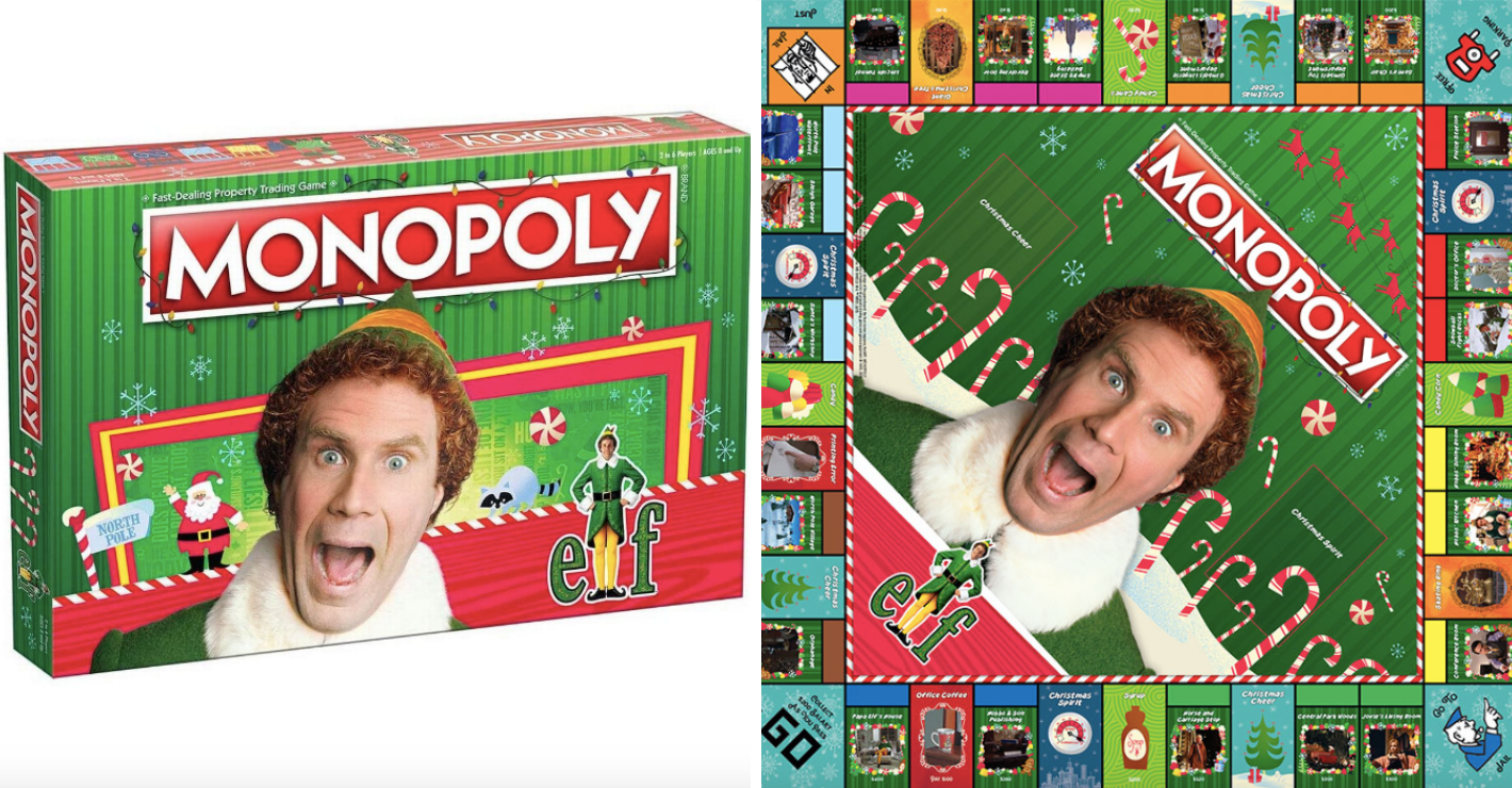 You Can Now Buy 'Elf' Monopoly In Time For Christmas