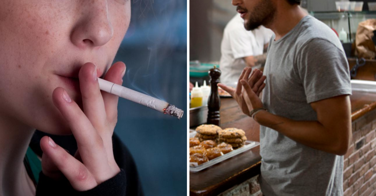 Woman Slams Stranger Who Told Her That She Shouldn't Smoke, Divides ...