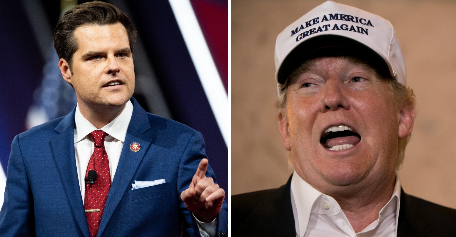 Matt Gaetz Says He Will Run For Presidency In 2024 If Donald Trump Does Not