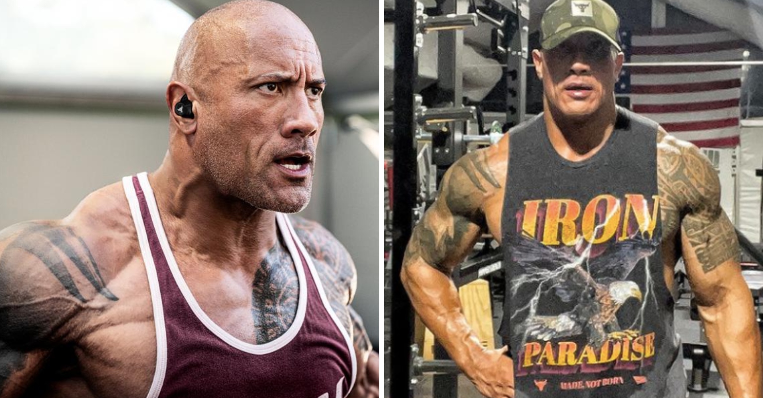 Dwayne Johnson Shows Off His Most-Ripped Figure To Date As He Gears Up ...