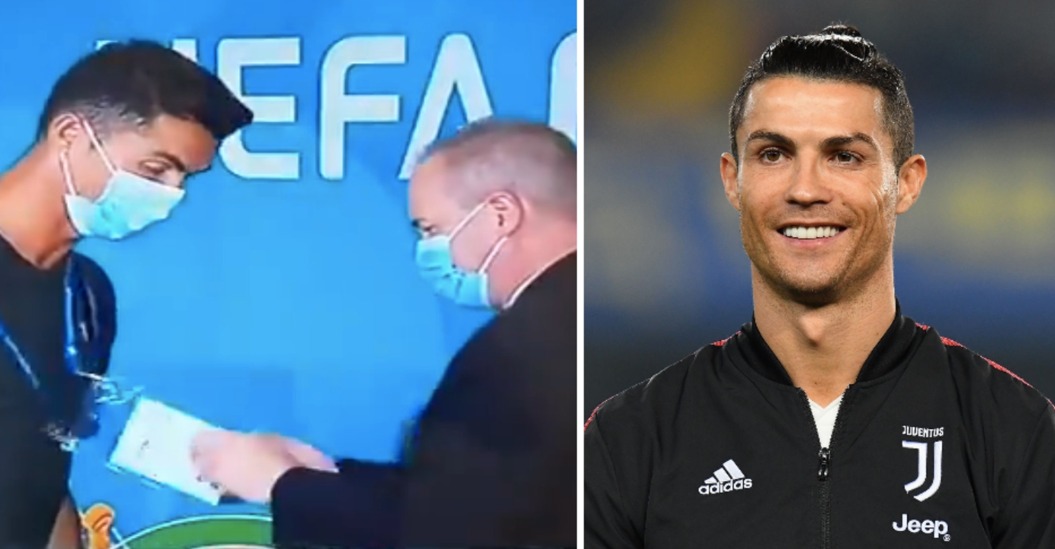 Cristiano Ronaldo Left Surprised After Being ID’d By Security Guard At ...