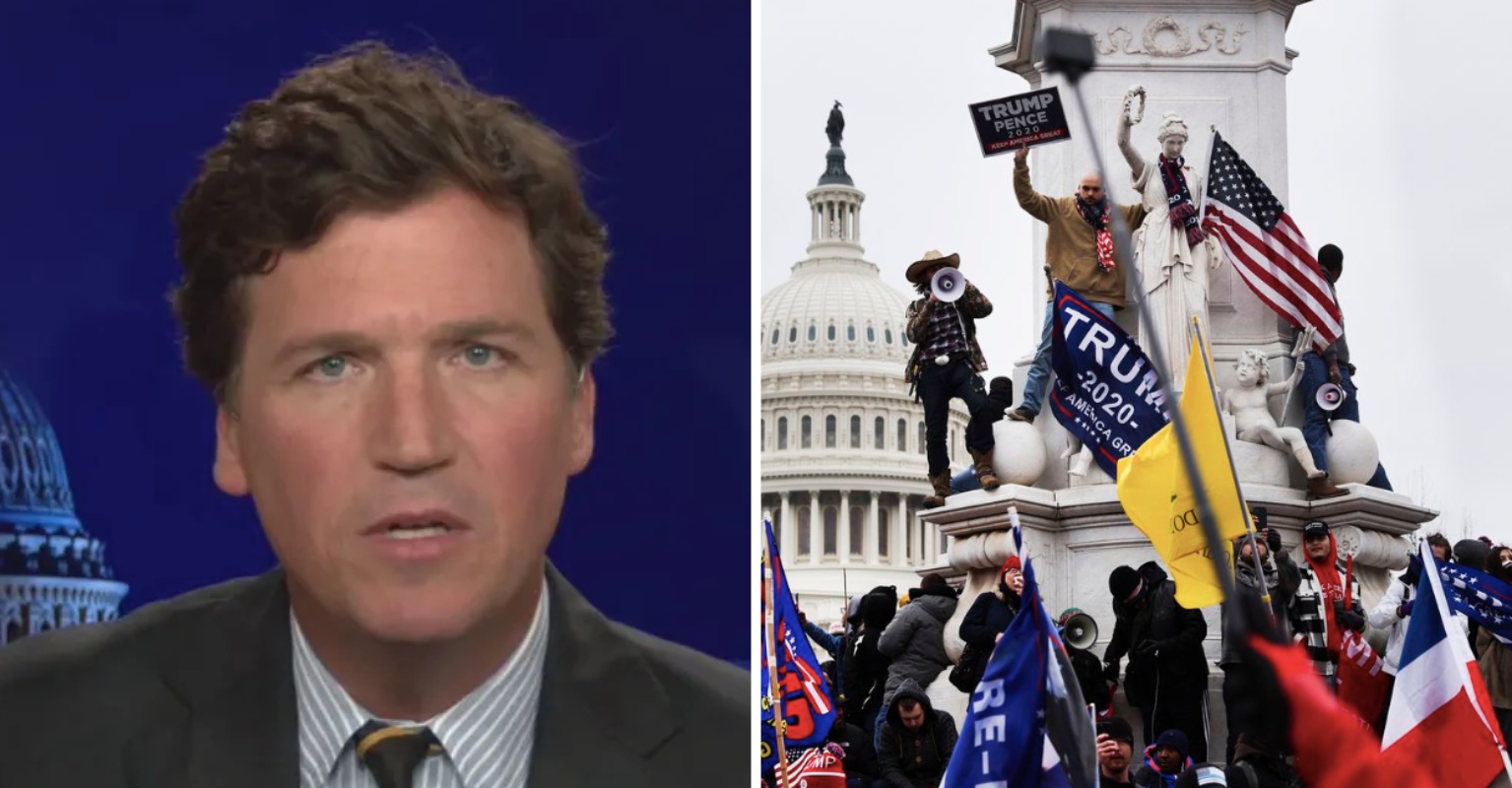 Tucker Carlson Claims Capitol Riot Was Organized By FBI ‘According To ...