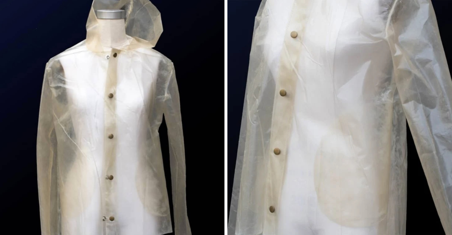 Raincoat Made Of Algae Marks The Future For Sustainable Fashion