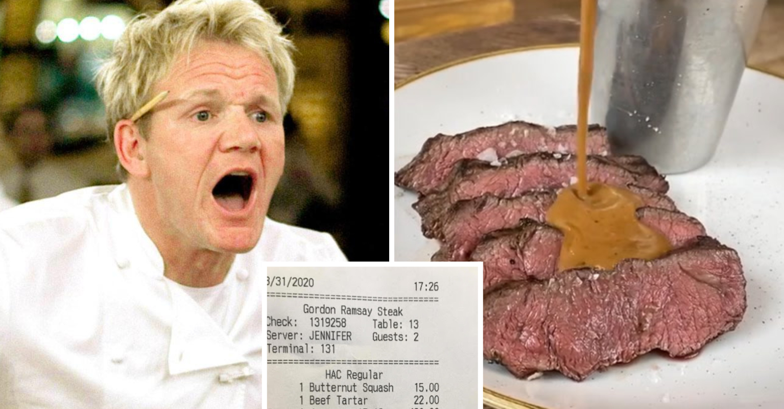 Man Left With Eye-Watering $600 Bill After Misreading Menu At Gordon ...