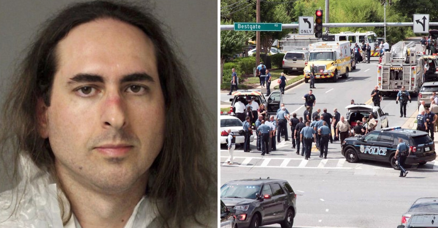 Man Who Killed 5 At Maryland Newspaper Sentenced To Life Behind Bars VT man-who-killed-5-at-maryland-newspaper-sentenced-to-life-behind-bars-vt