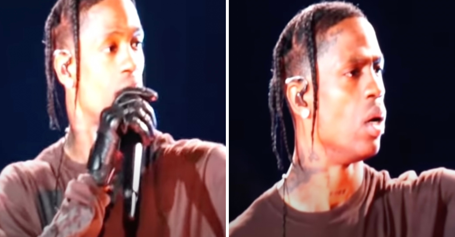 Video Shows The Moment Travis Scott Spots Ambulance In Astroworld Crowd