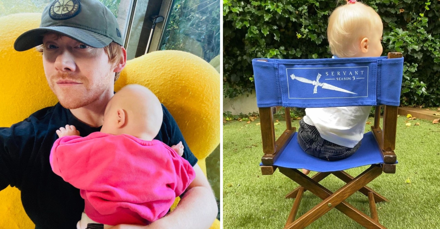 'Harry Potter' Star Rupert Grint Shares Rare Photo Of Adorable Baby ...