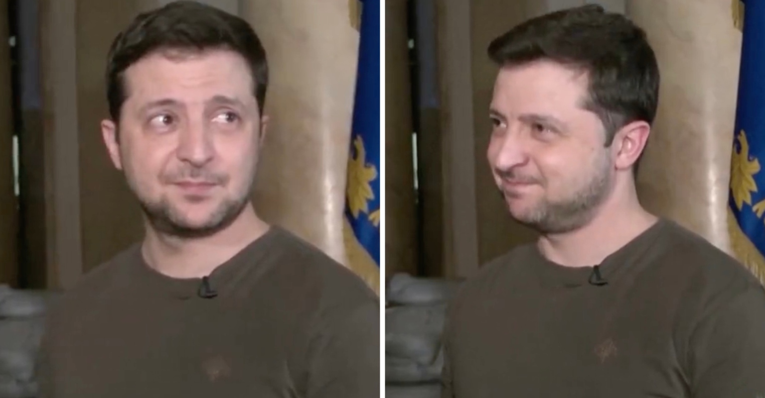 President Zelensky Fights Back Tears As He Reveals He Hasn't Seen His ...