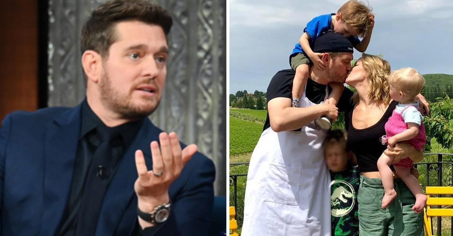 Michael Bublé Is Speechless After Son Asks Why He Couldn't Watch ...