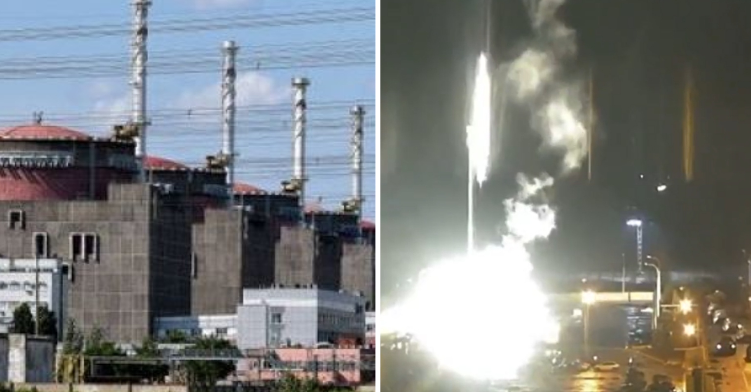 Russia Condemned After Europe's Largest Nuclear Power Plant Burst Into ...