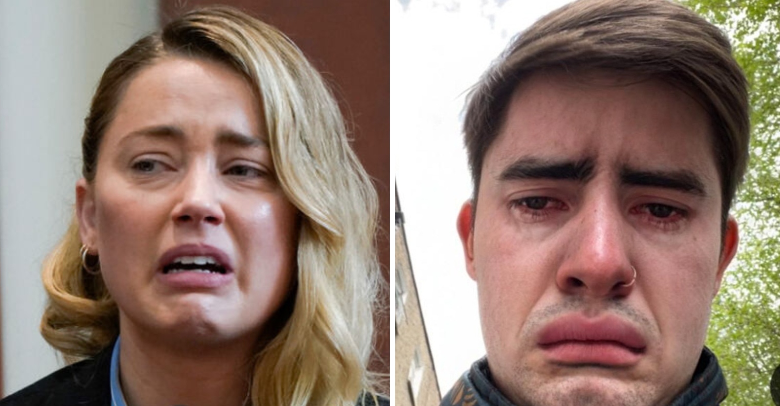 Snapchat Confirms New Crying Filter Was Not Inspired By Amber Heard's ...