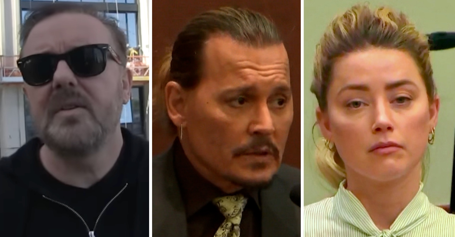 Ricky Gervais Has An Interesting Take On The Johnny Depp And Amber ...