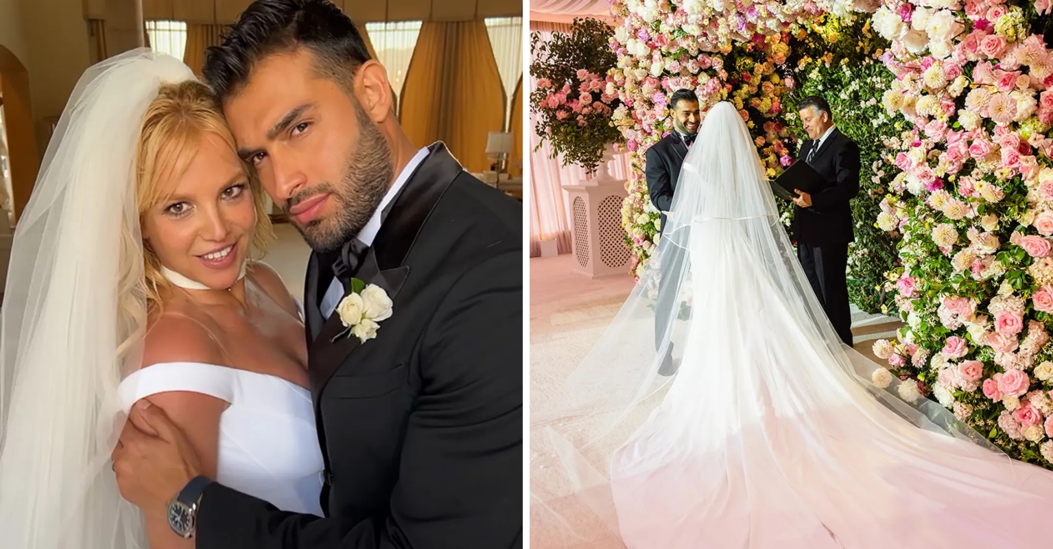 Britney Spears Marries Sam Asghari After Five Years Together