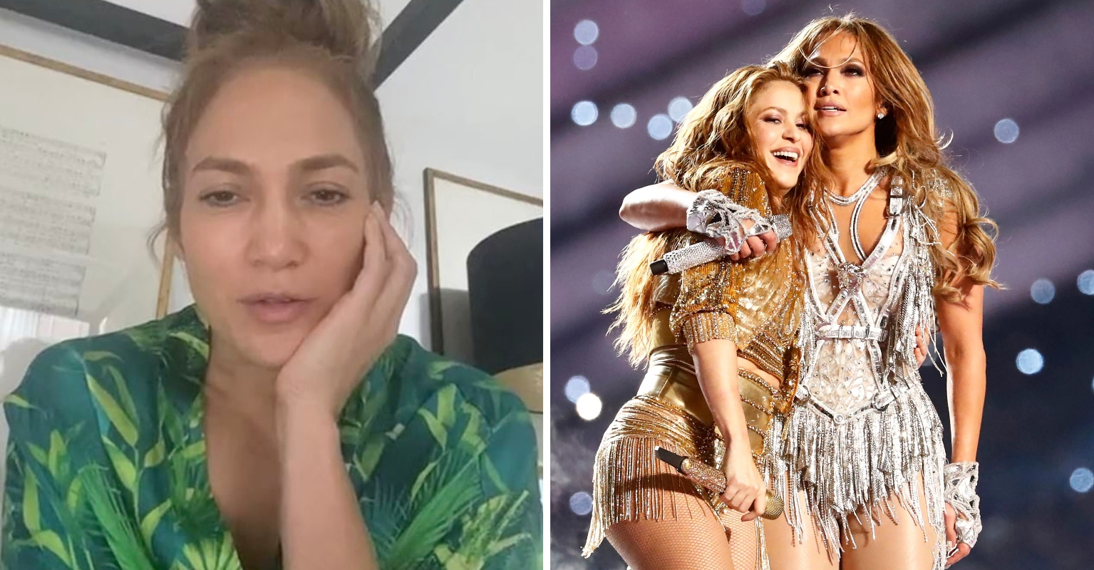 Jennifer Lopez Says Sharing Super Bowl Stage With Shakira Was 'Worst ...