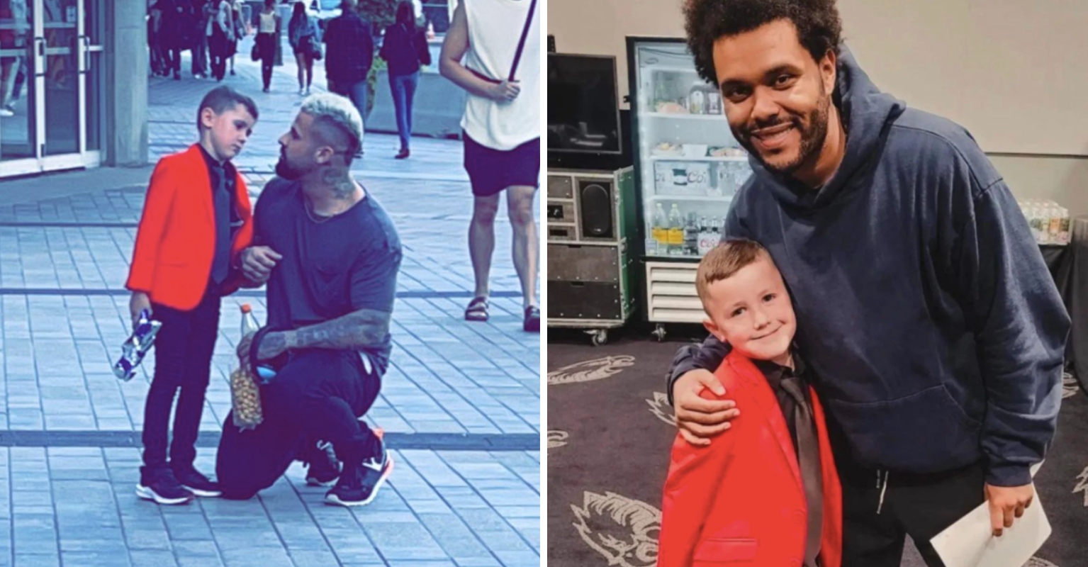 The Weeknd Surprises Young Fan Who Was Spotted Crying Outside His ...
