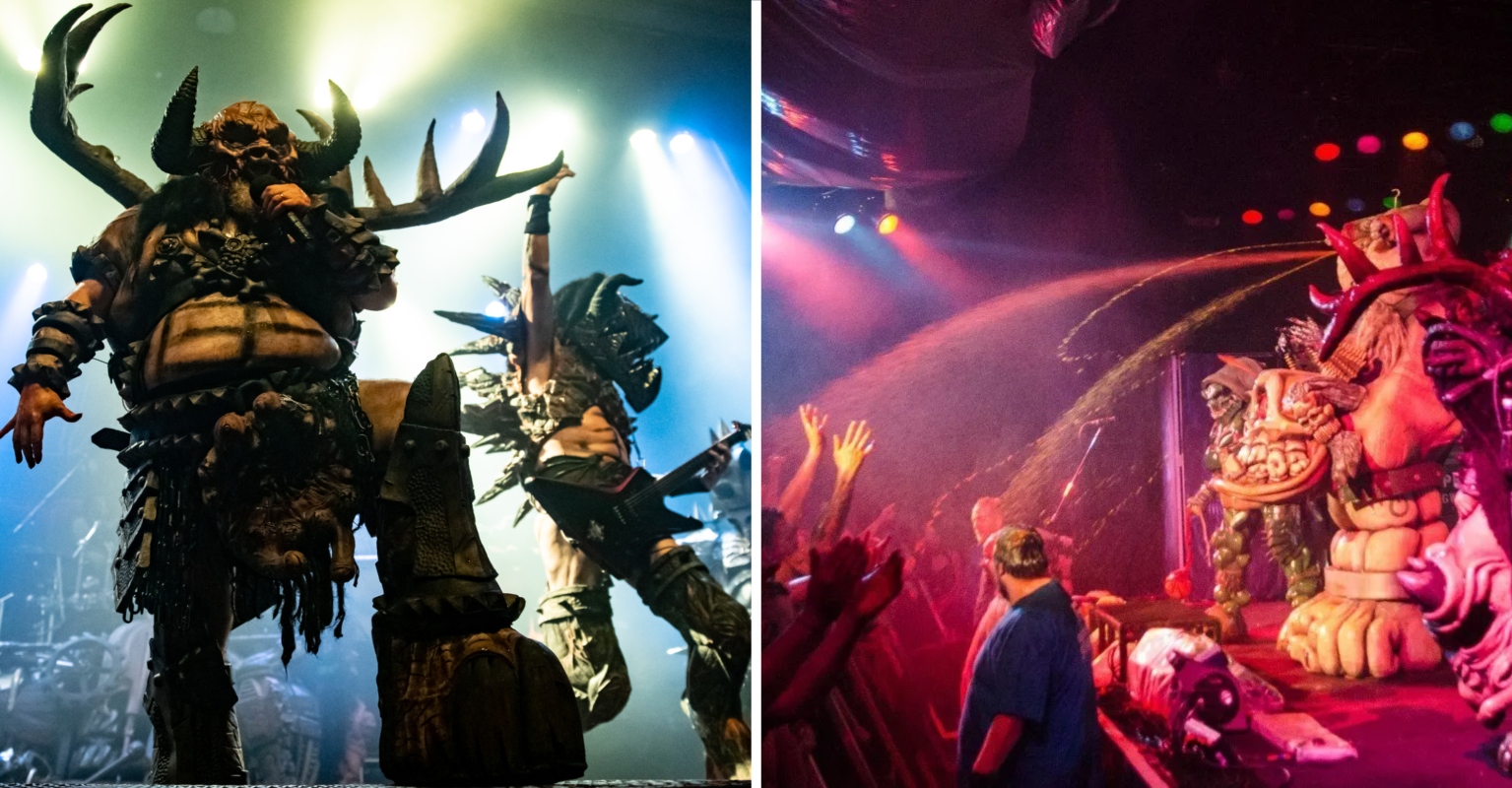 Heavy Metal Band Showers Audience With Fake Blood