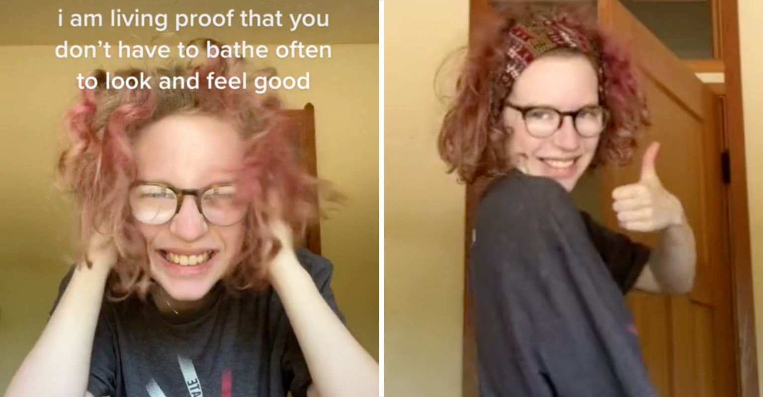 Woman Reveals She Hasn't Showered In 10 Days And Urges Others To Do The ...