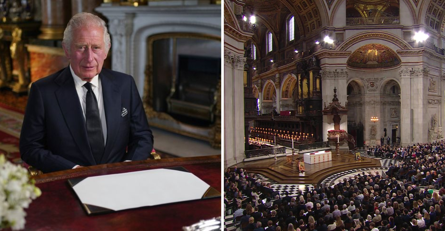 Moment 'God Save The King' Is Sung Officially For The First Time In 70 ...