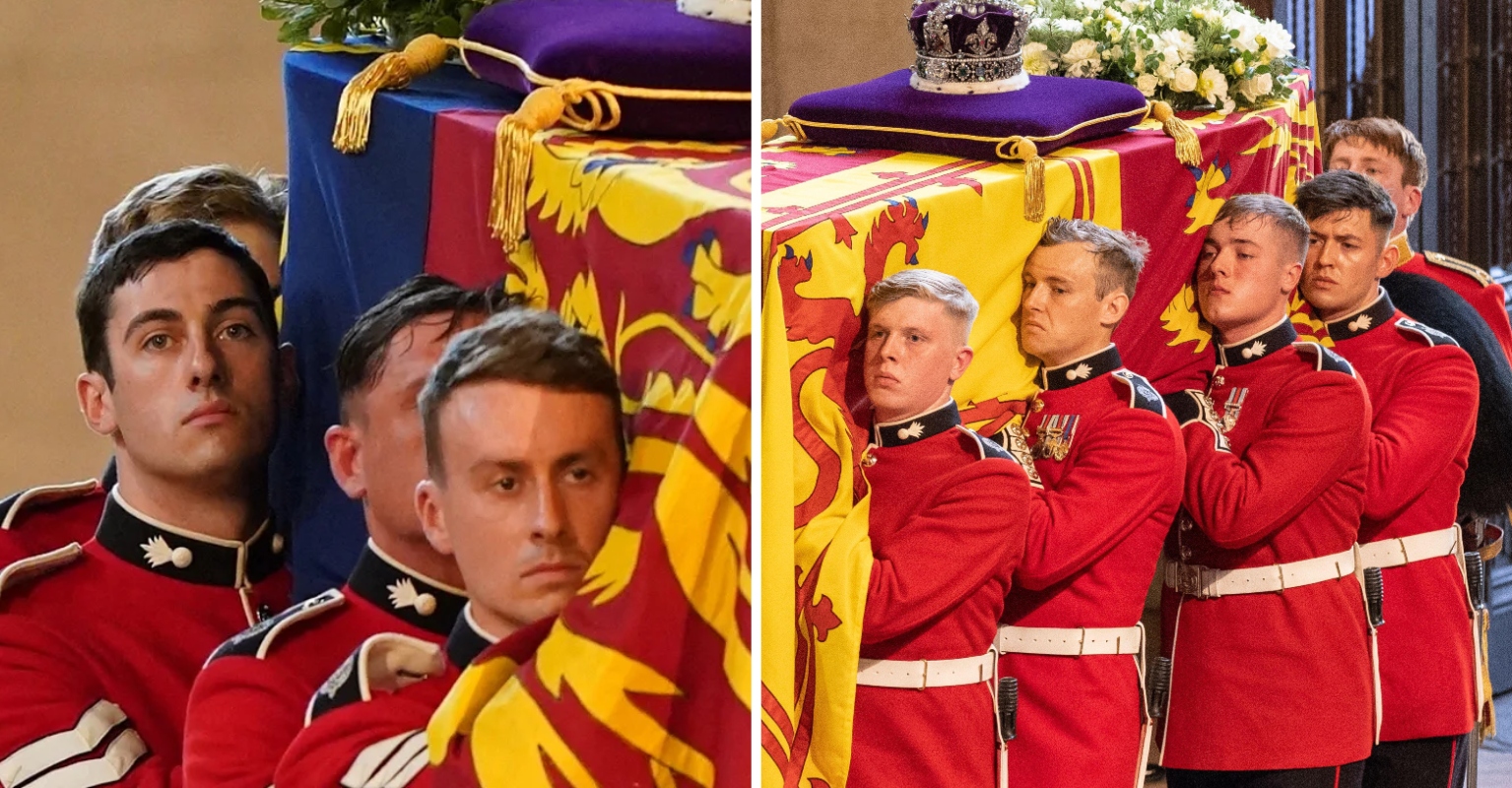 Queen's Pallbearers Praised For 'Flawless' Handling Of Her Coffin As ...