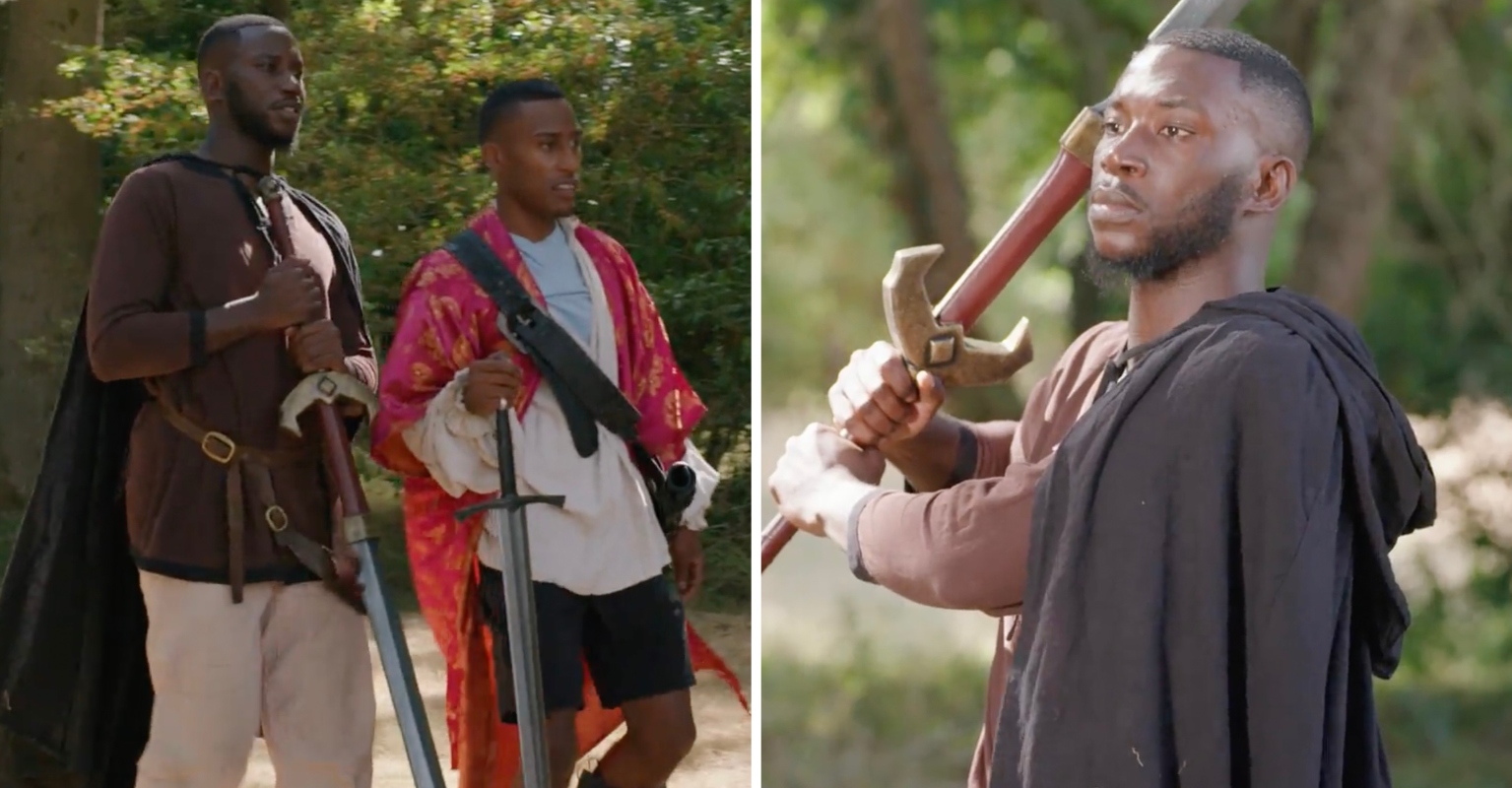 Yung Filly Challenges Fellow YouTuber Harry Pinero To Try Medieval ...