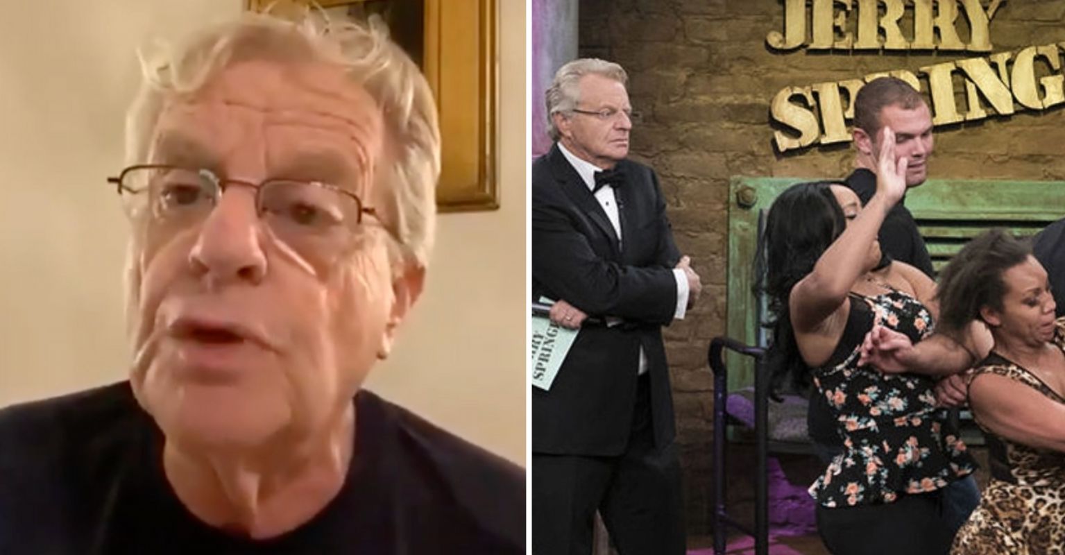 Jerry Springer Says He's 'So Sorry' About Controversial Talk Show