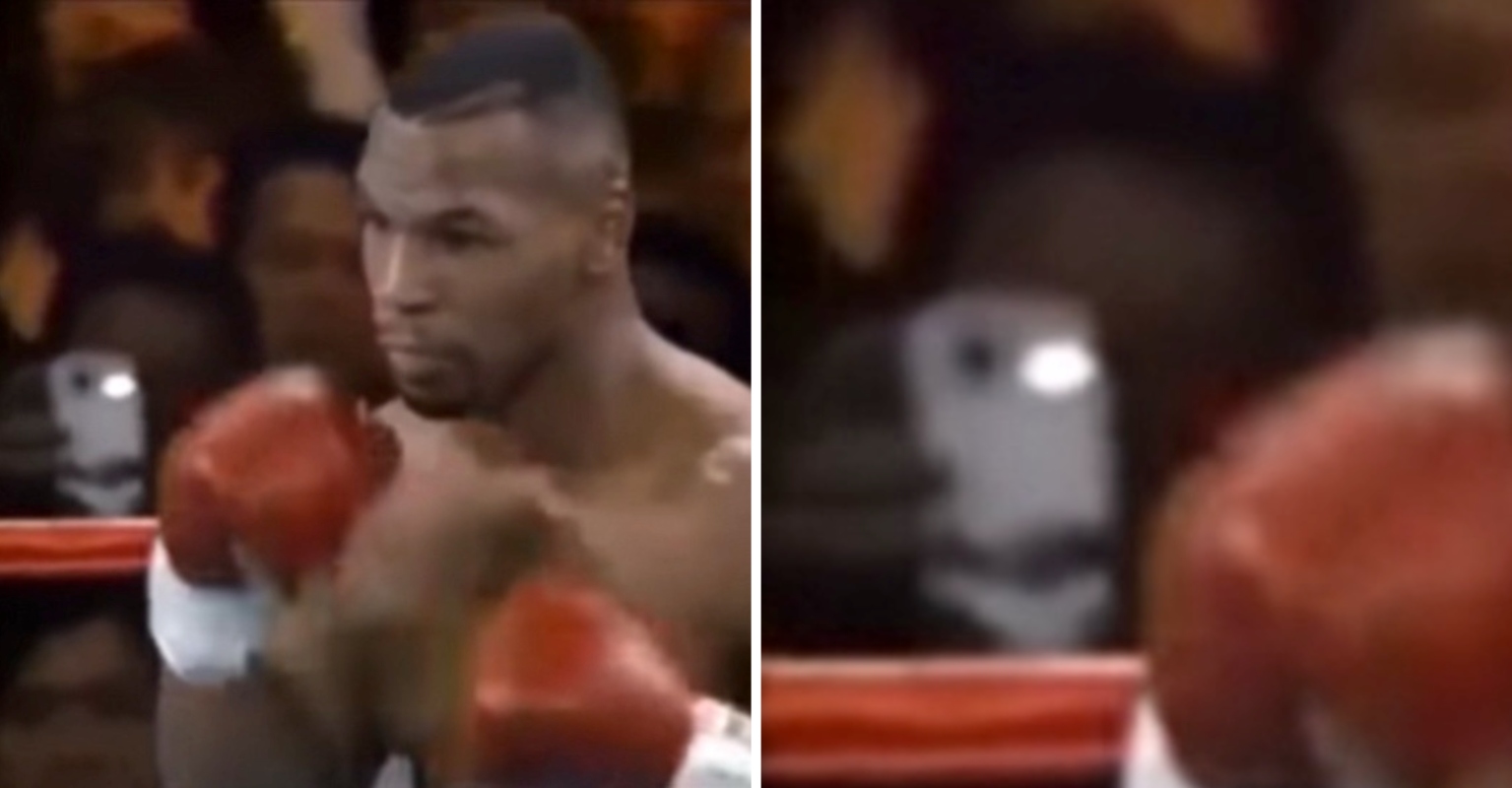 People Are Convinced 1995 Mike Tyson Fight Video Shows 'Time Traveler' Using A Smart Phone