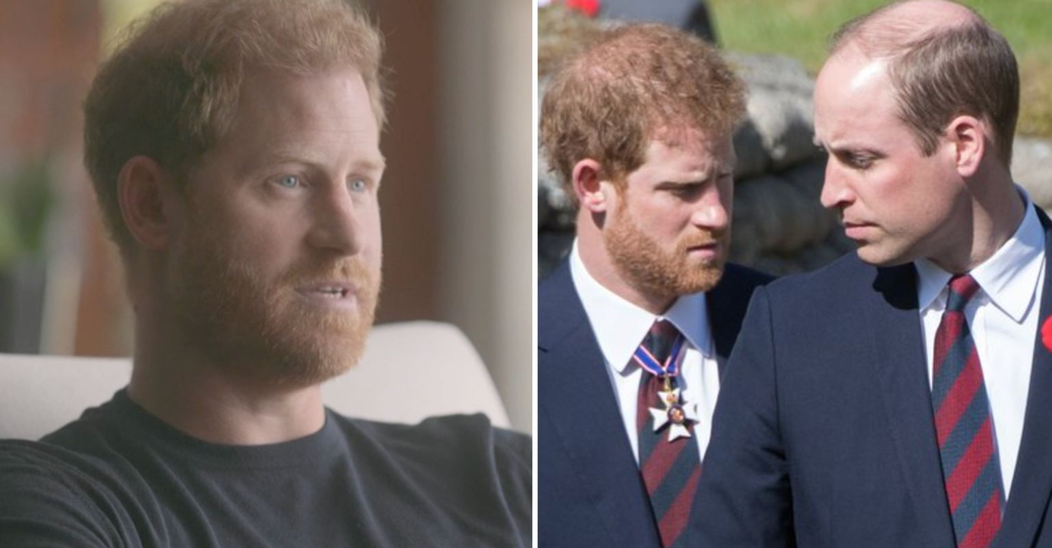 Prince Harry Says It Was 'Terrifying' Having Brother Prince William ...