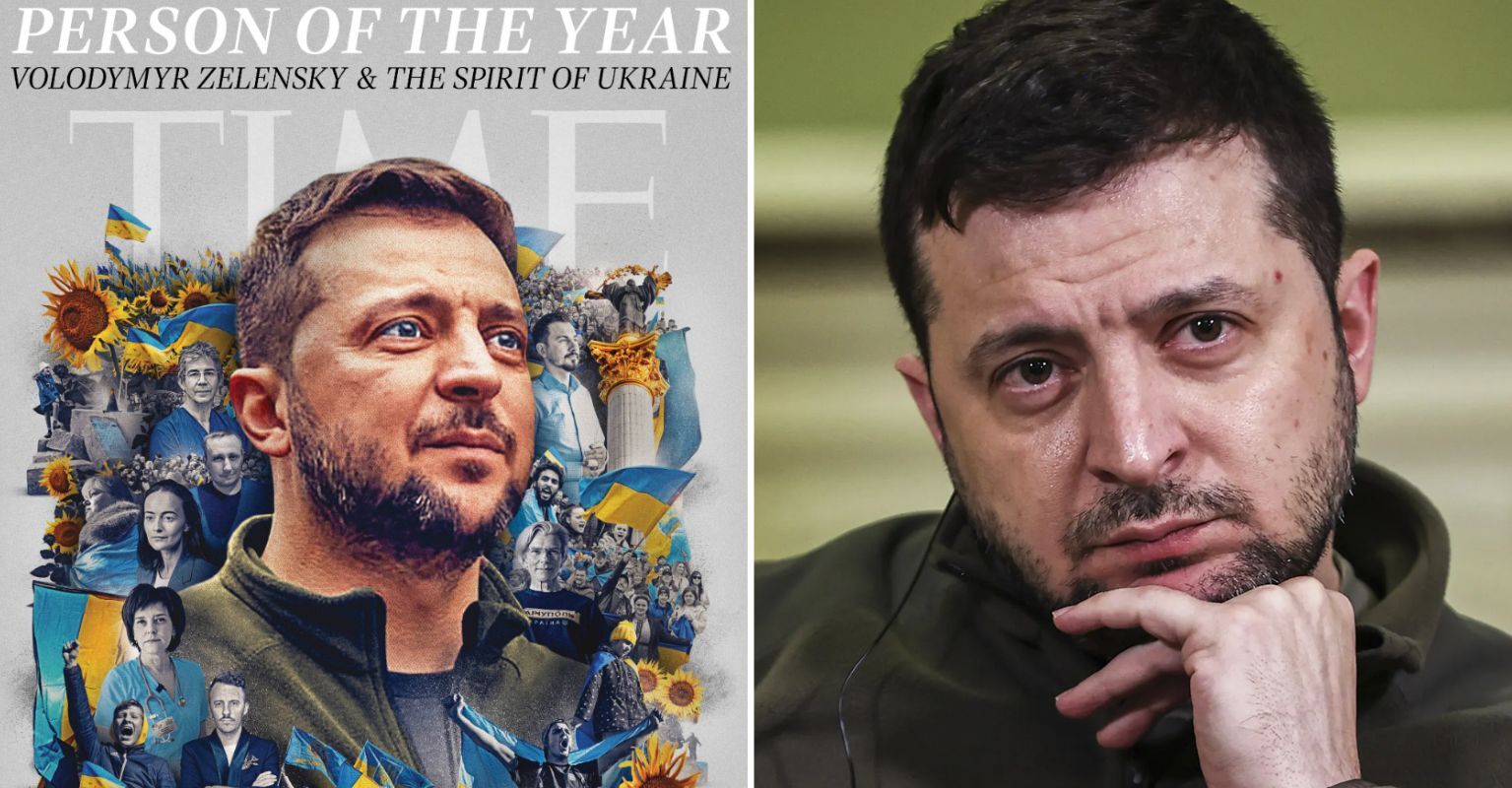 BREAKING: Ukrainian President Volodymyr Zelensky Named TIME Magazine's ...