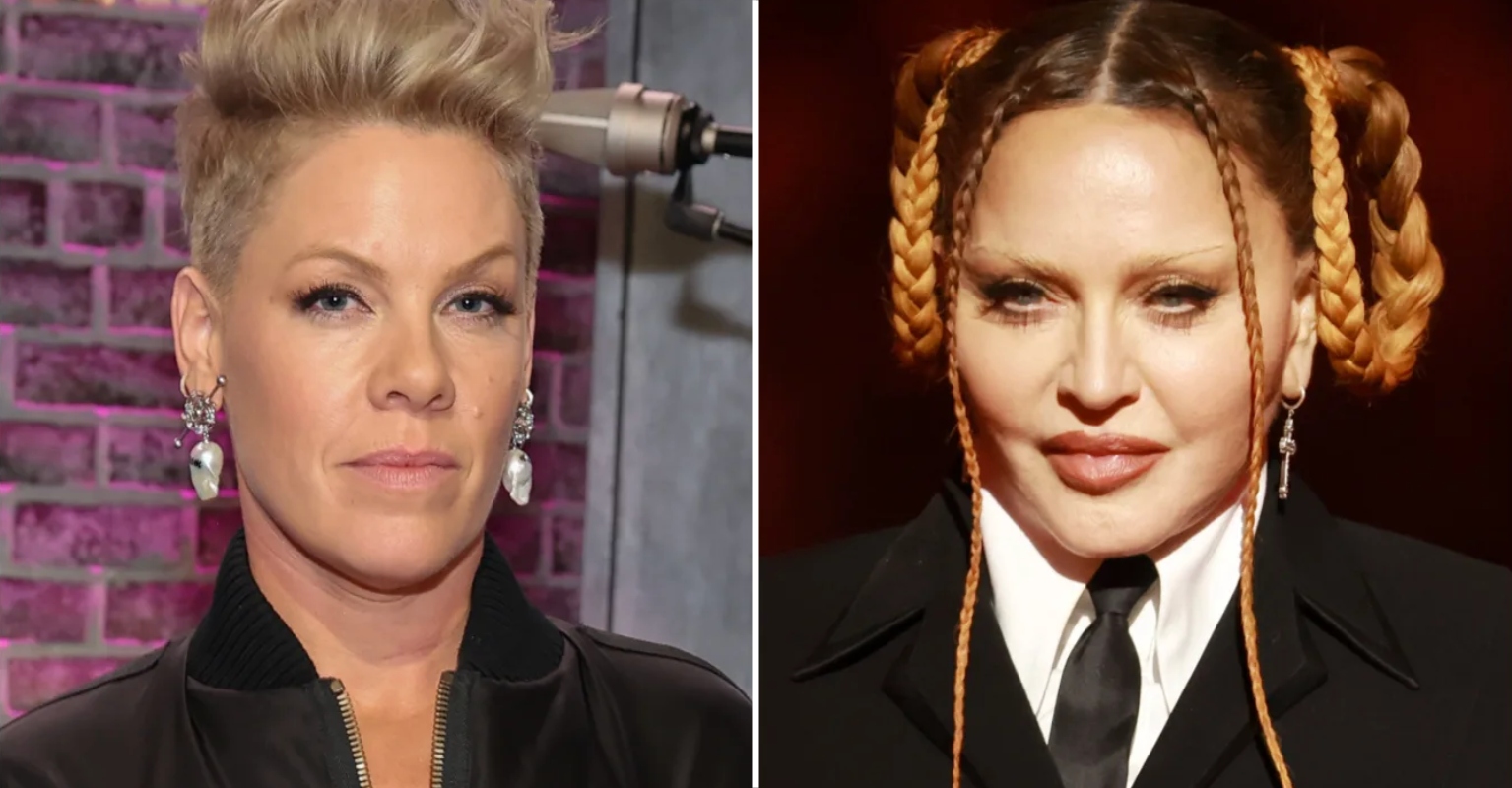 Pink Claims 'Madonna Doesn't Like' Her As She Recalls Singer Trying To ...