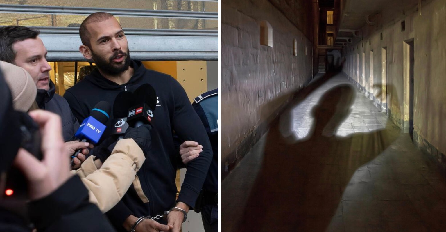 Andrew Tate Claims He Had A Fight With A 'Ghost' In His Prison Cell