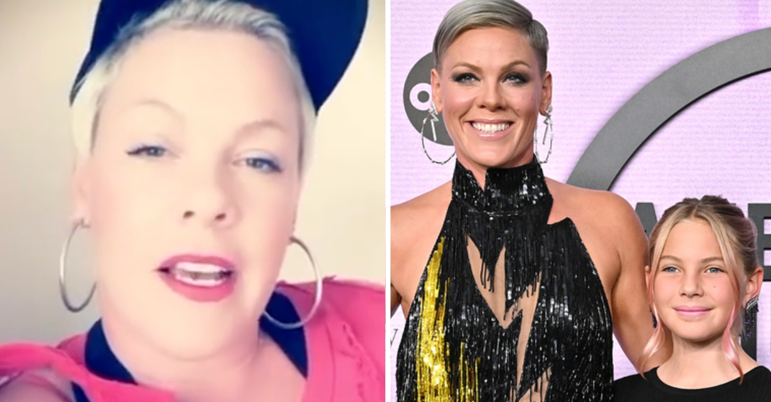 Pink Says Her Daughter Can't Have A Phone Until She Provides Proof ...
