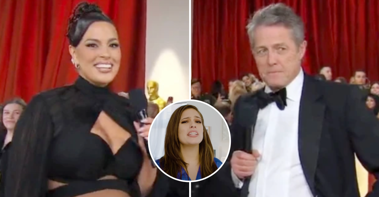 Ashley Graham Breaks Silence On ‘Rude And Awkward’ Hugh Grant Oscars ...