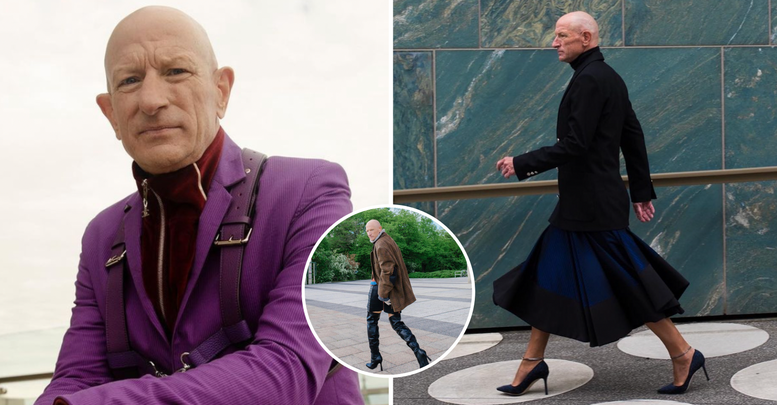 Married Father-Of-Three Proudly Rocks Stilettos And Skirts To Challenge ...