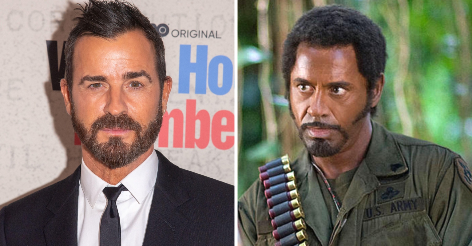 Justin Theroux Doubles Down On Defense Of Controversial 'Tropic Thunder ...