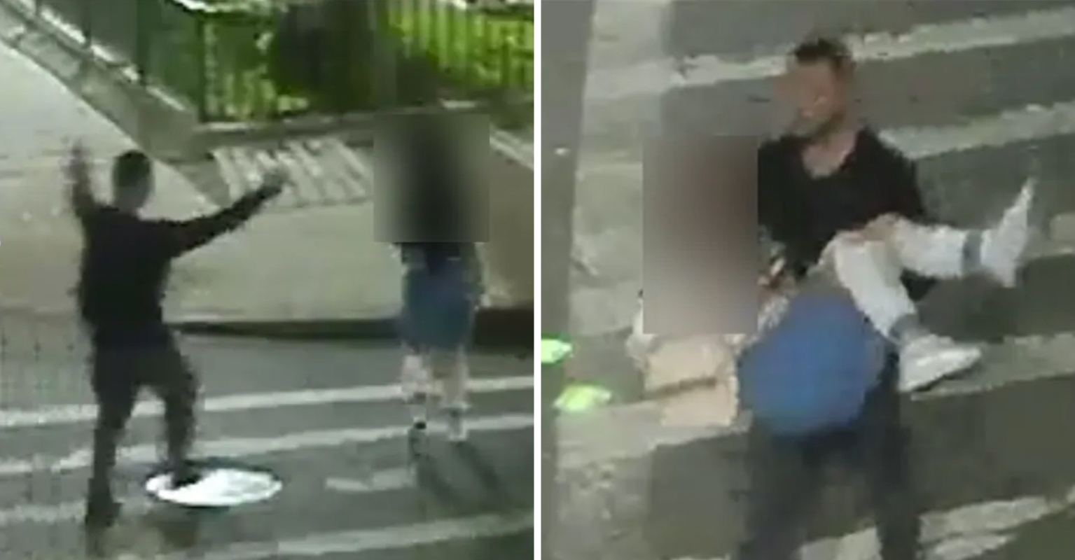 Police Share Terrifying Footage Of Woman Being 'Abducted And Whisked ...