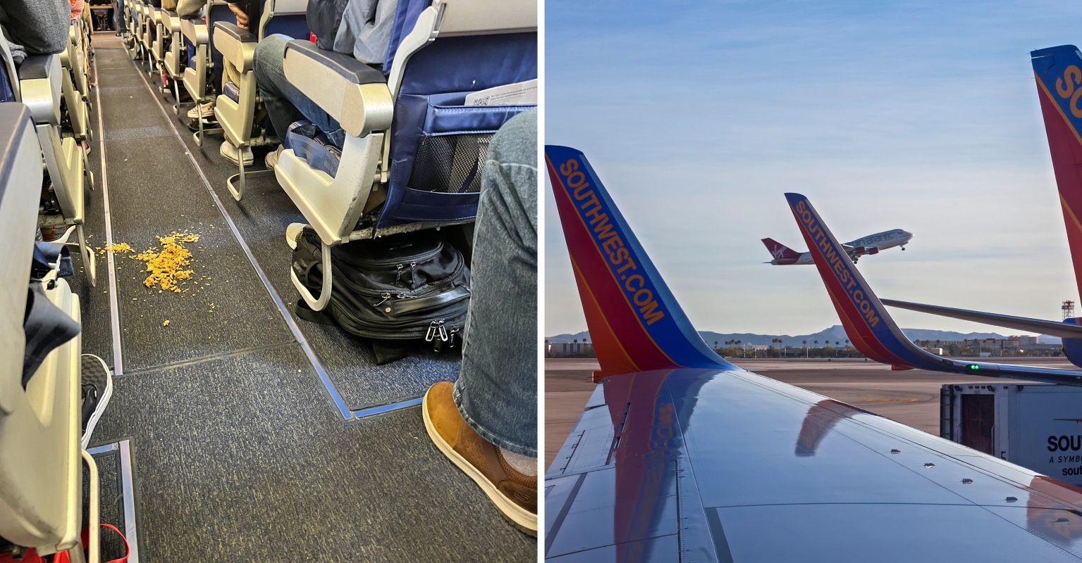 Flight Attendant 'Refuses To Let Plane Take Off' Until Passenger Cleans ...