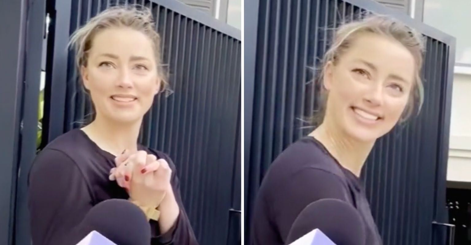 Amber Heard Confirms She's Staying In Madrid In First Spanish-Speaking ...