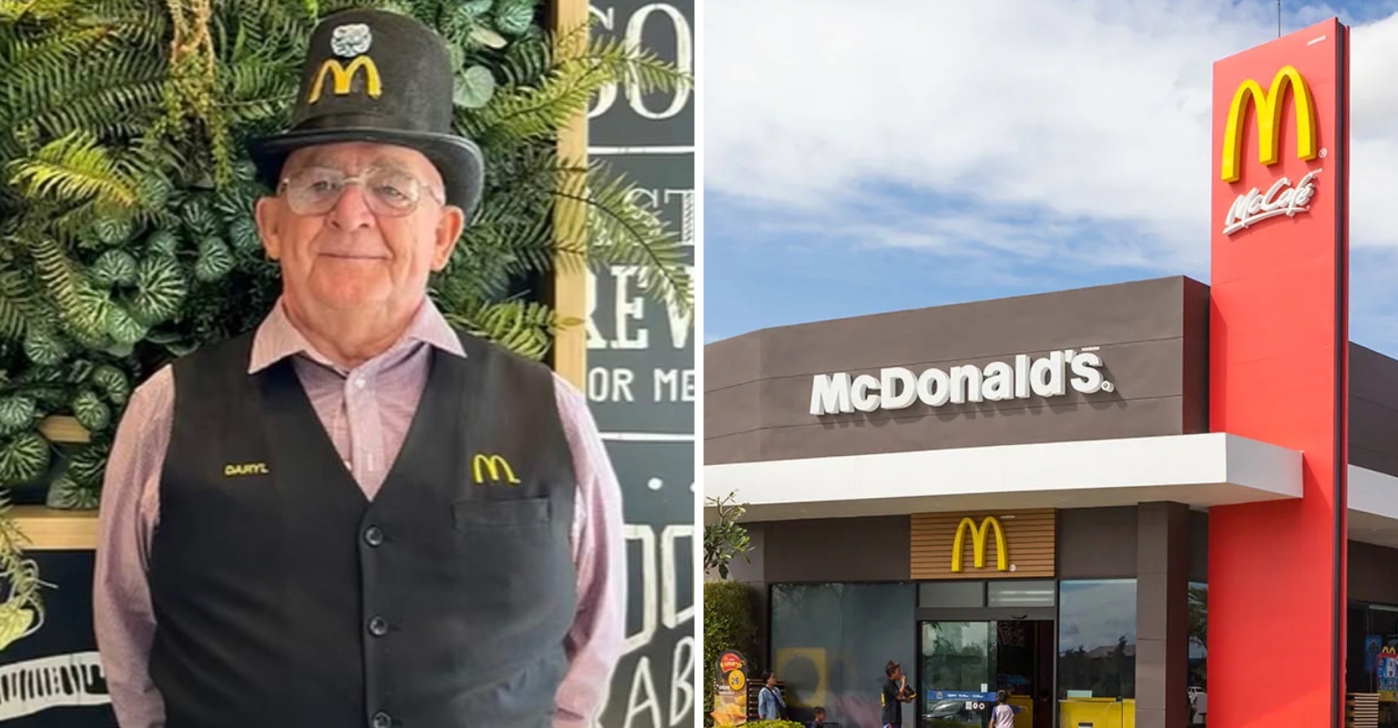 Man, 72, Takes Job At McDonald's Because He Found Retirement Too Boring