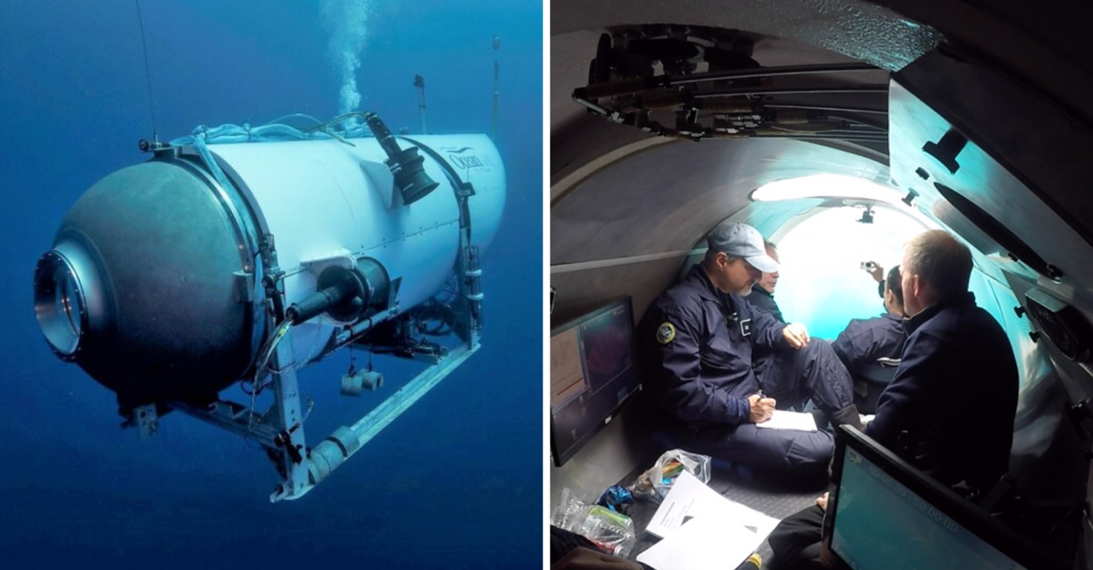 Terrifying Footage Shows Just How Small The Submarine Is That Went ...