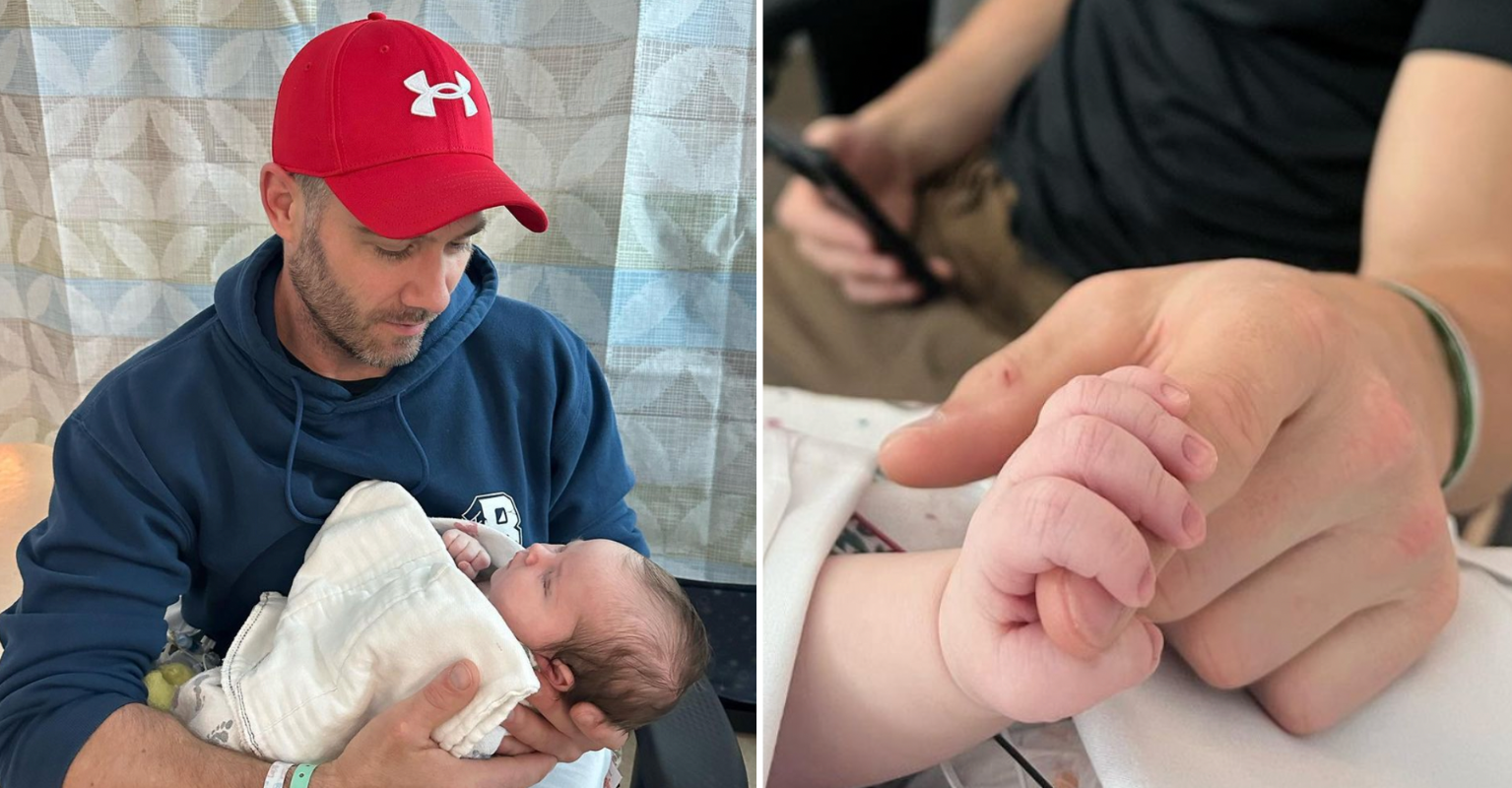 ‘Bros’ Star Luke McFarlane And His Partner Rig Roberts Welcome ...