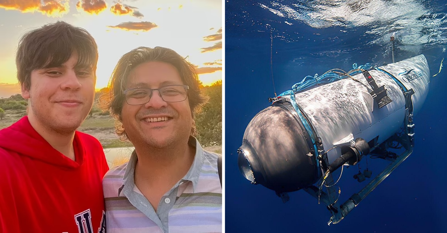 Titanic Sub Passenger, 19, Was 'Terrified' To Go But Agreed For Father ...