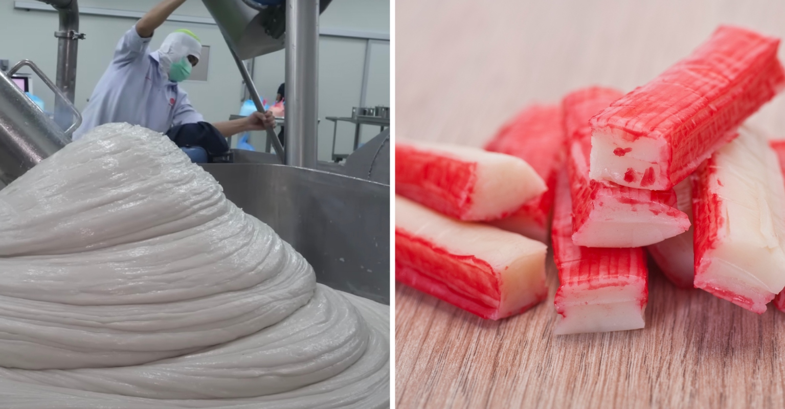 People Vow Never To Eat Crabsticks Again After Seeing How They're Made