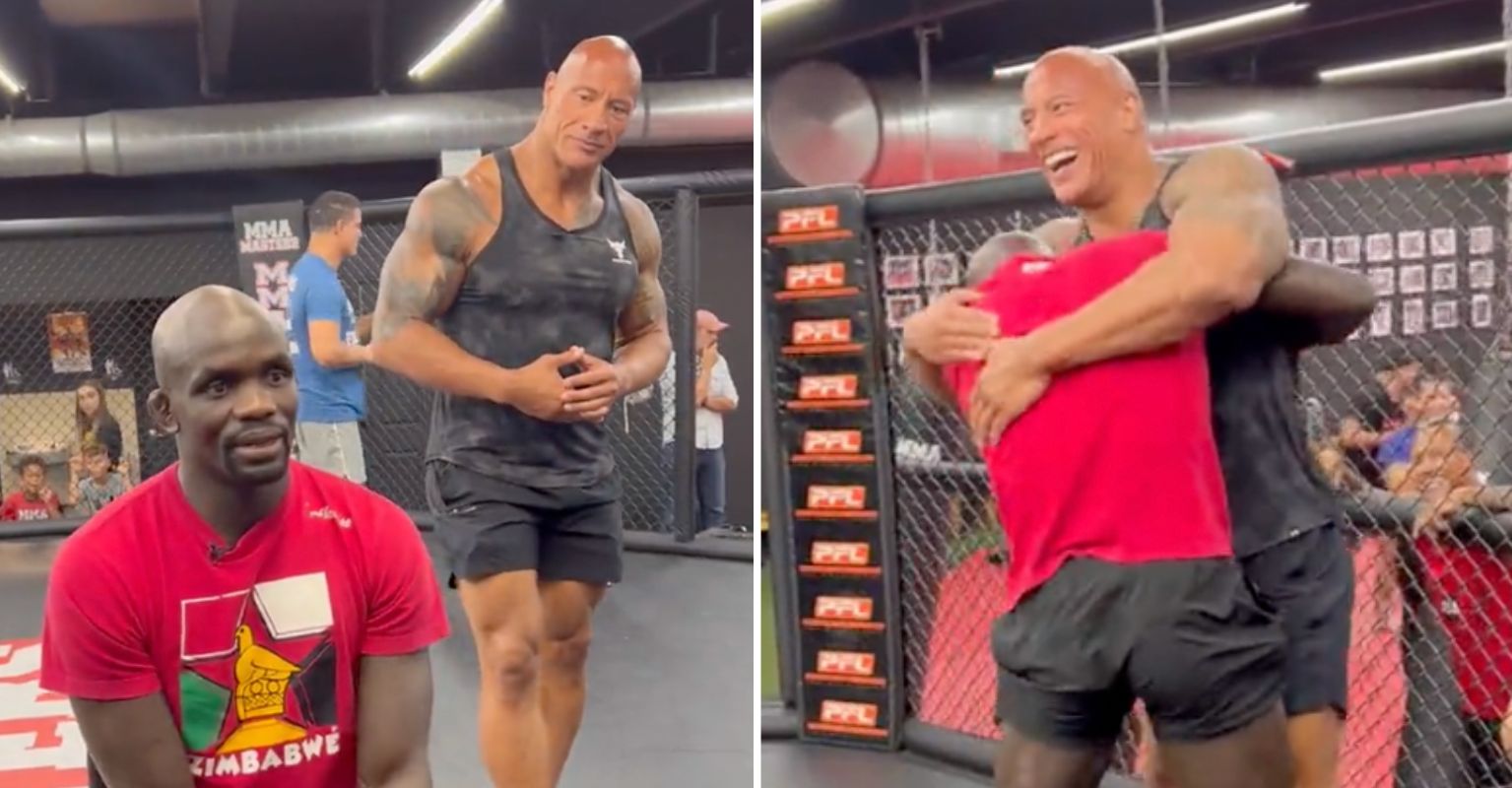 Dwayne Johnson Buys House For UFC Fighter Who Was Sleeping On A Gym Couch