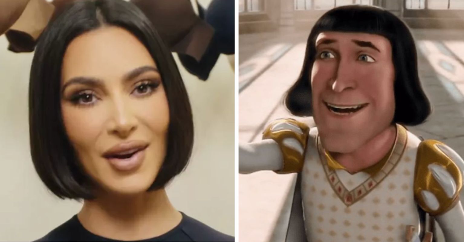 Kim Kardashian Mercilessly Roasted After Debuting New 'Lord Farquaad ...