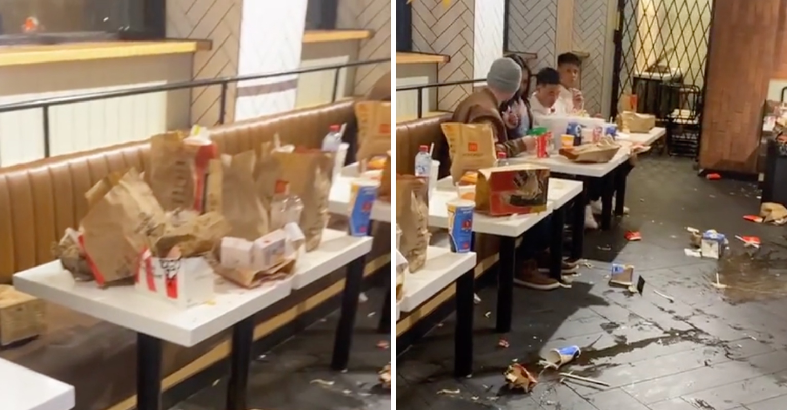 Video Of 'Absolutely Disgusting' Mess Left At McDonald's Horrifies ...