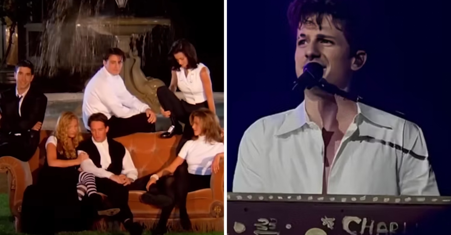 Charlie Puth Sings 'Friends' Theme Song With Crowd In Emotional Tribute ...