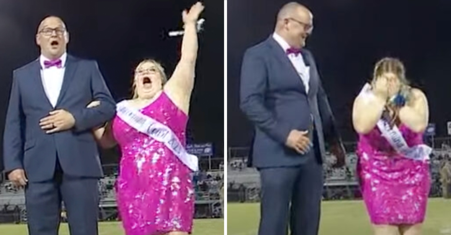 Teen With Down Syndrome Brought To Tears As She Takes The Homecoming ...