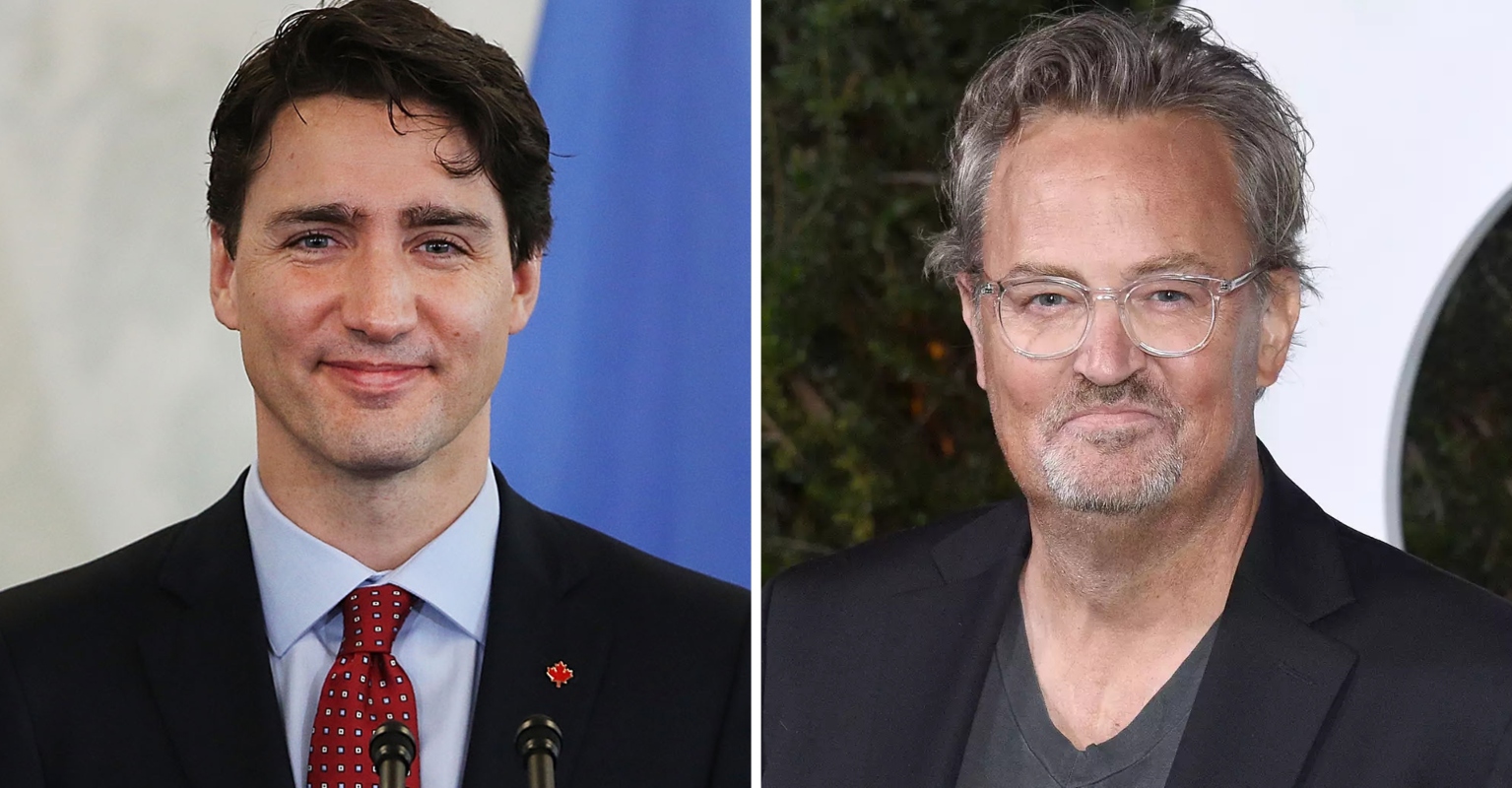 Justin Trudeau Pays Tribute To Old Classmate Matthew Perry, Who Once ...