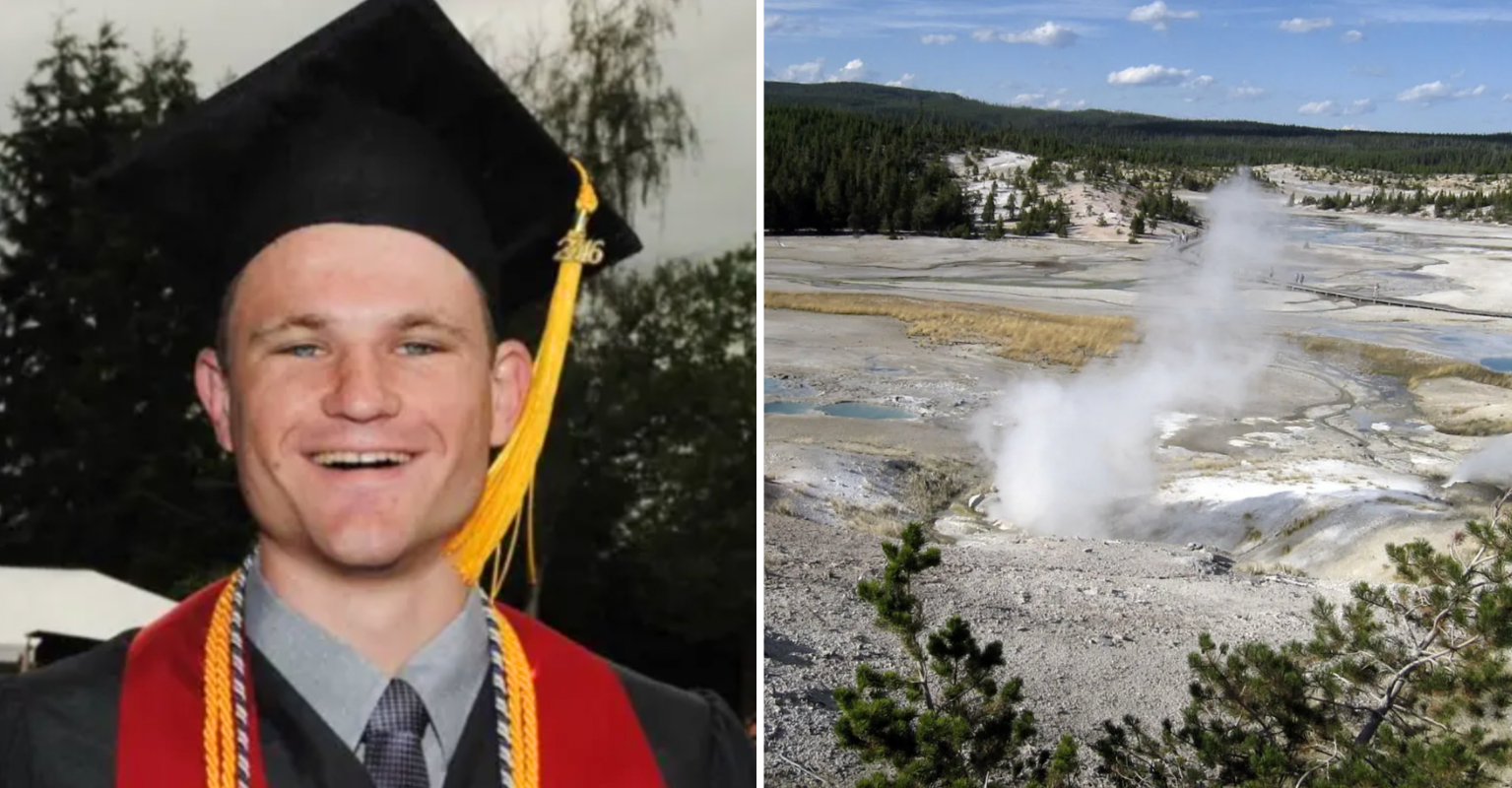 Man Dips Finger In Yellowstone Hot Spring, Accidentally Falls In And ...